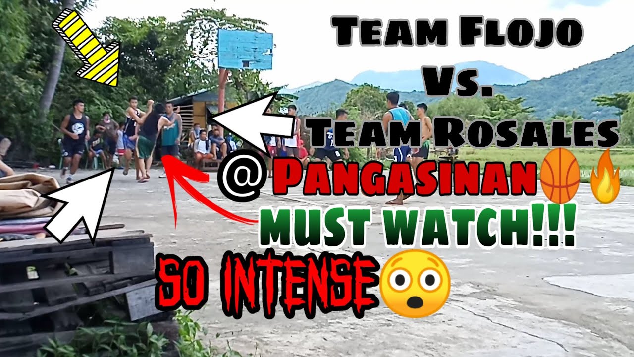 Team Flojo Vs. Team Rosales Game 2 "Basketball Dayo Series Part 2 ...