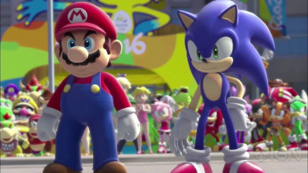 Mario and Sonic at the Rio Olympic 2016 Games Trailer - YouTube