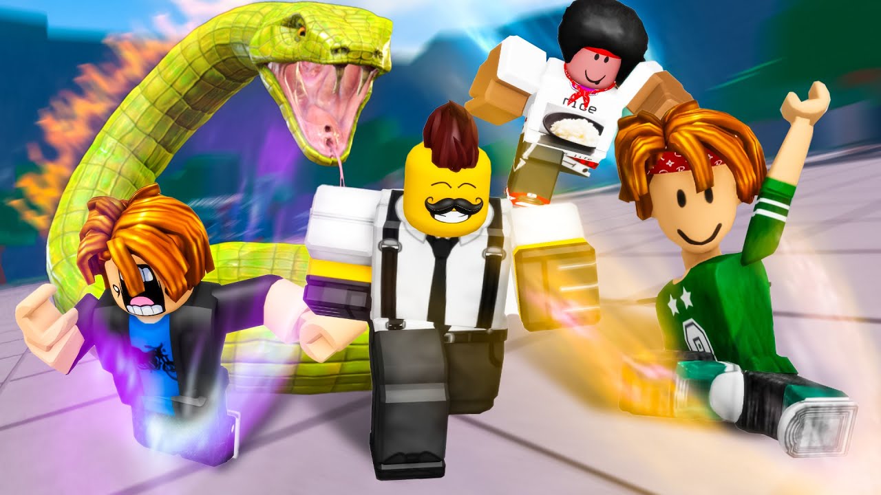 ¡Cómo luchar contra el Snake Boss en The Strongest Battlegrounds! 🐍🔥 ...
