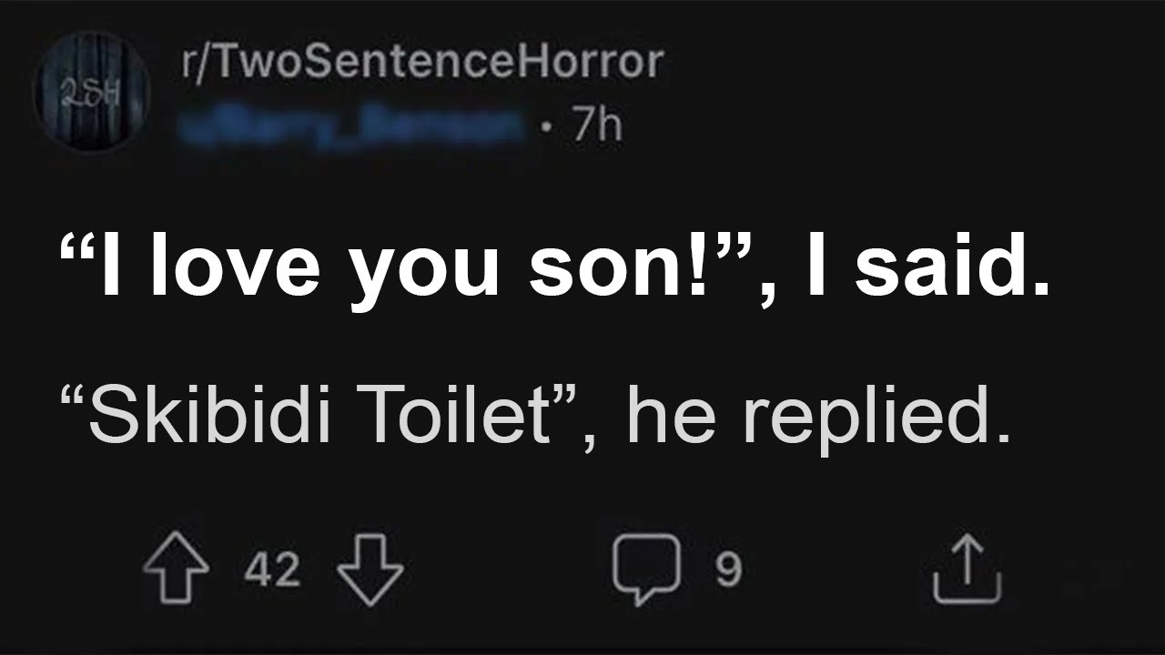 AWFULLY BAD Two Sentence Horror Stories - YouTube