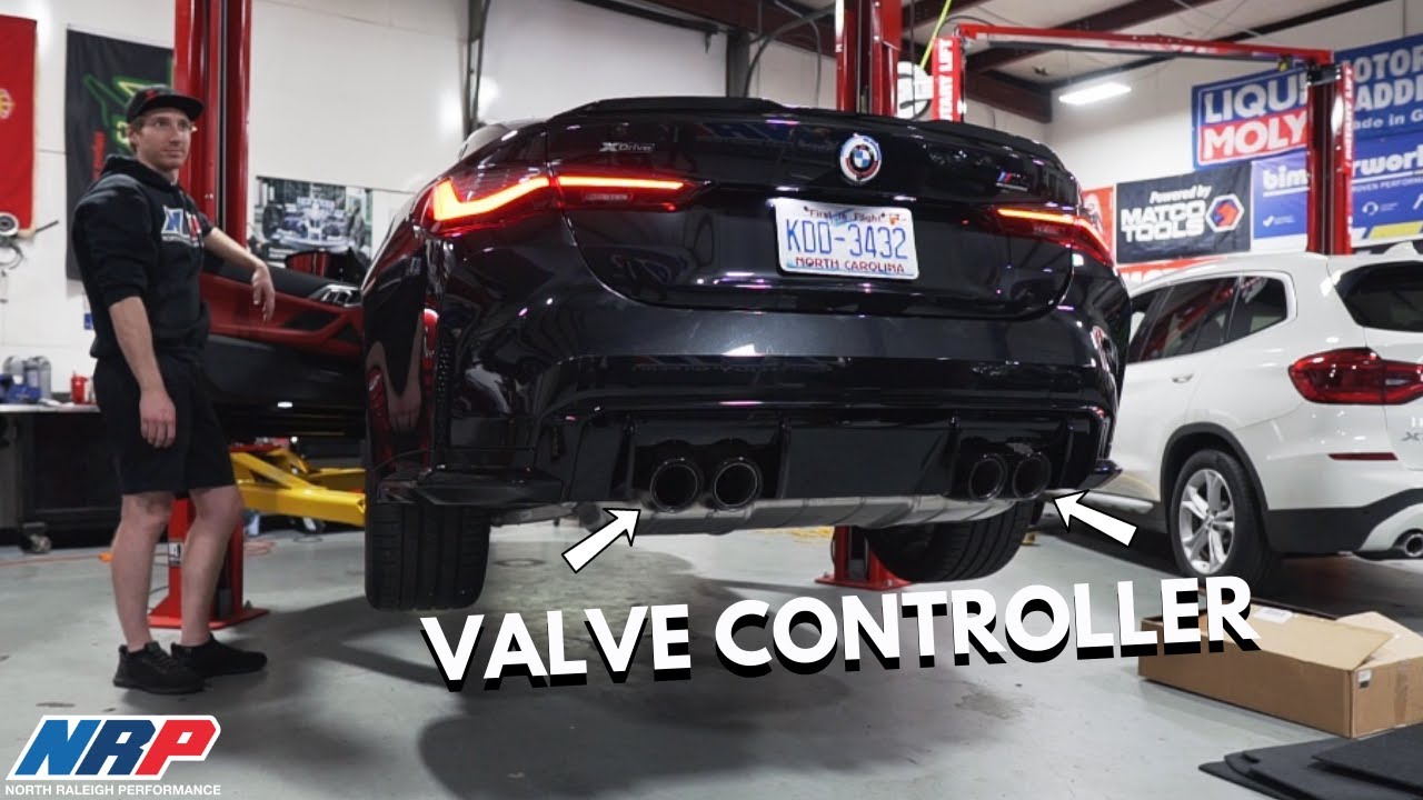 BMW G8x Valvetronic Valve Controller Install! (M3/M4) - YouTube
