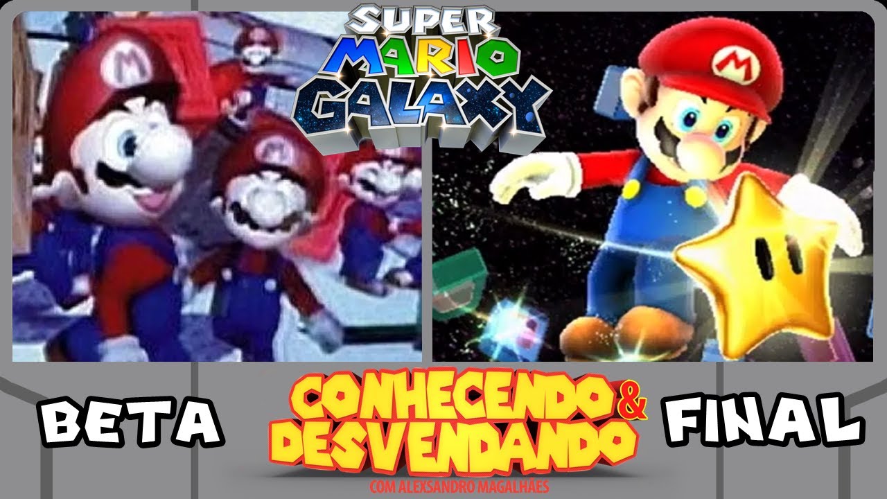 O DESENVOLVIMENTO E BETA de Super Mario Galaxy | C&D - YouTube