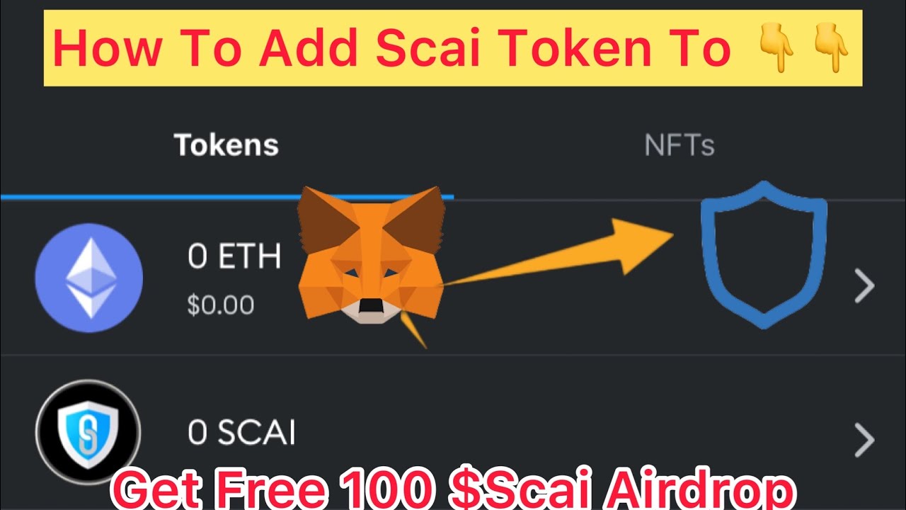 $Scai Token Airdrop: How To And Scai To MetaMask//Trust-wallet Get Free 100 $Scai # ...