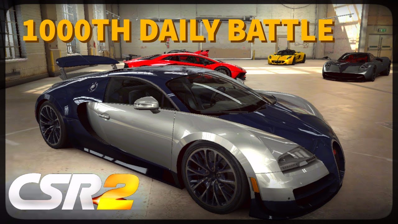 CSR Racing 2 - 1000th daily battle!!! - YouTube