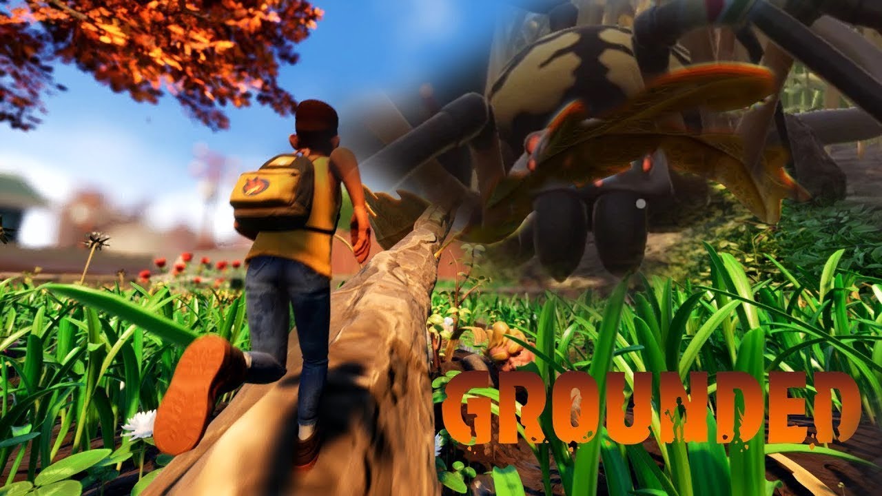 Grounded Playthrough Episode 2 : Fighting bigger Insects - YouTube