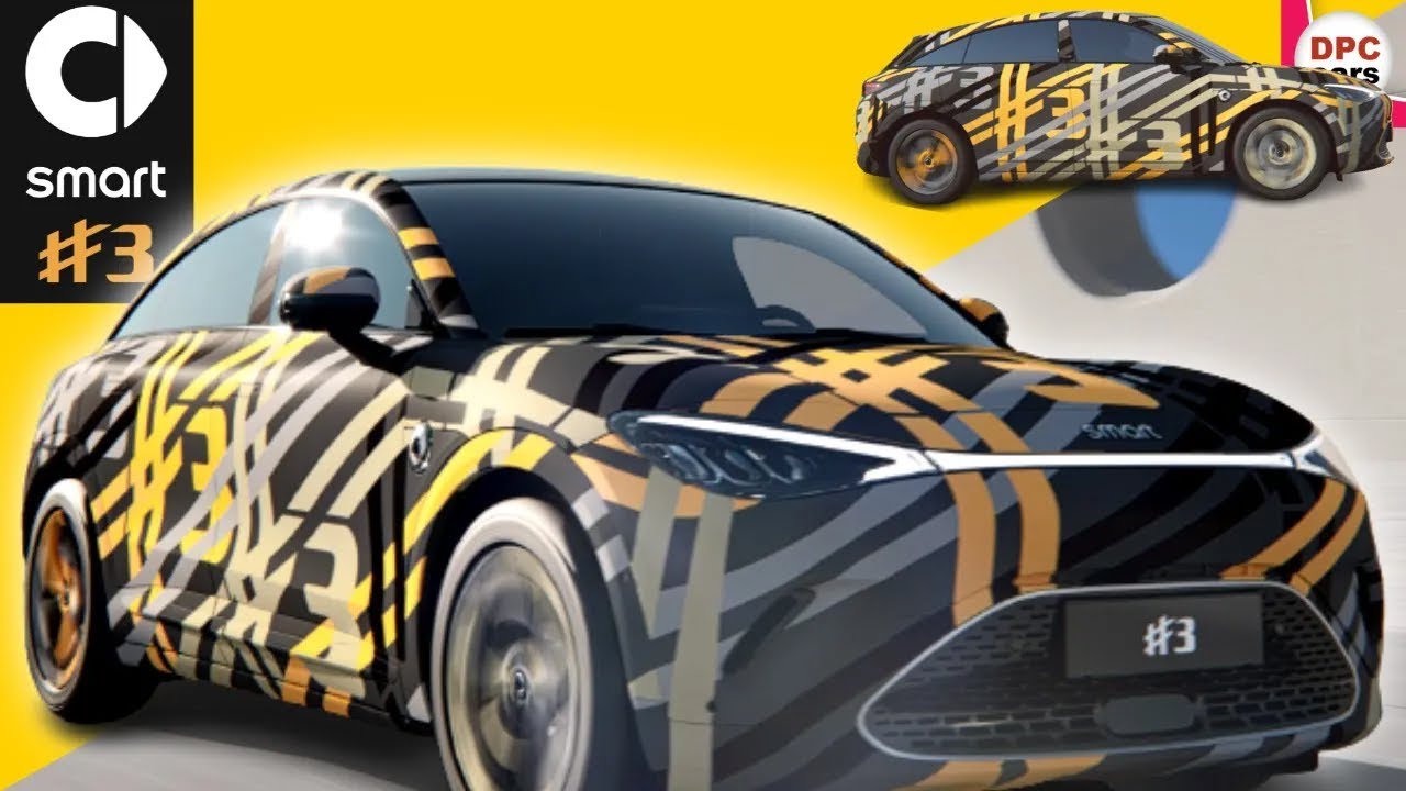 New 2024 Smart #3 Design and Aerodynamics Revealed - YouTube
