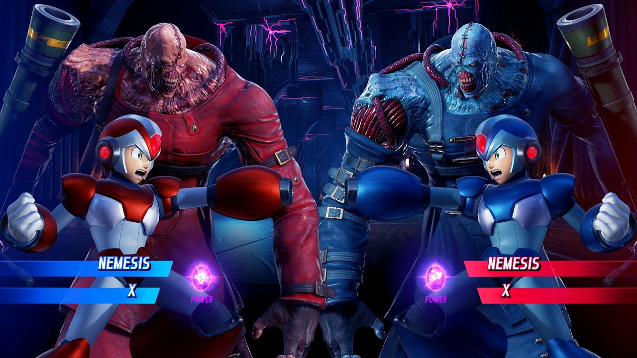 Nemesis & X vs Nemesis & X (Very Hard) - Marvel vs Capcom | 4K UHD ...