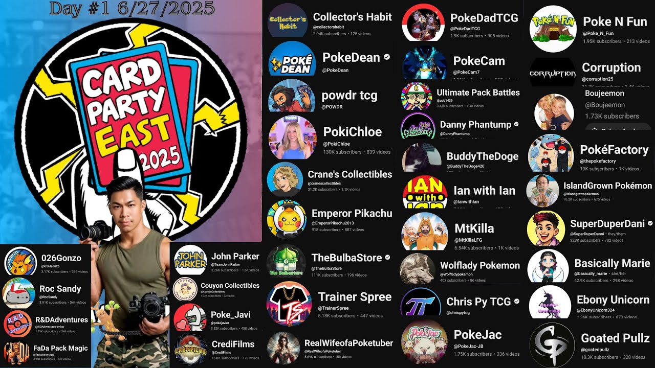 I Met So Many Awesome People at Card Party 3 EAST! Day 1 - Tampa ...