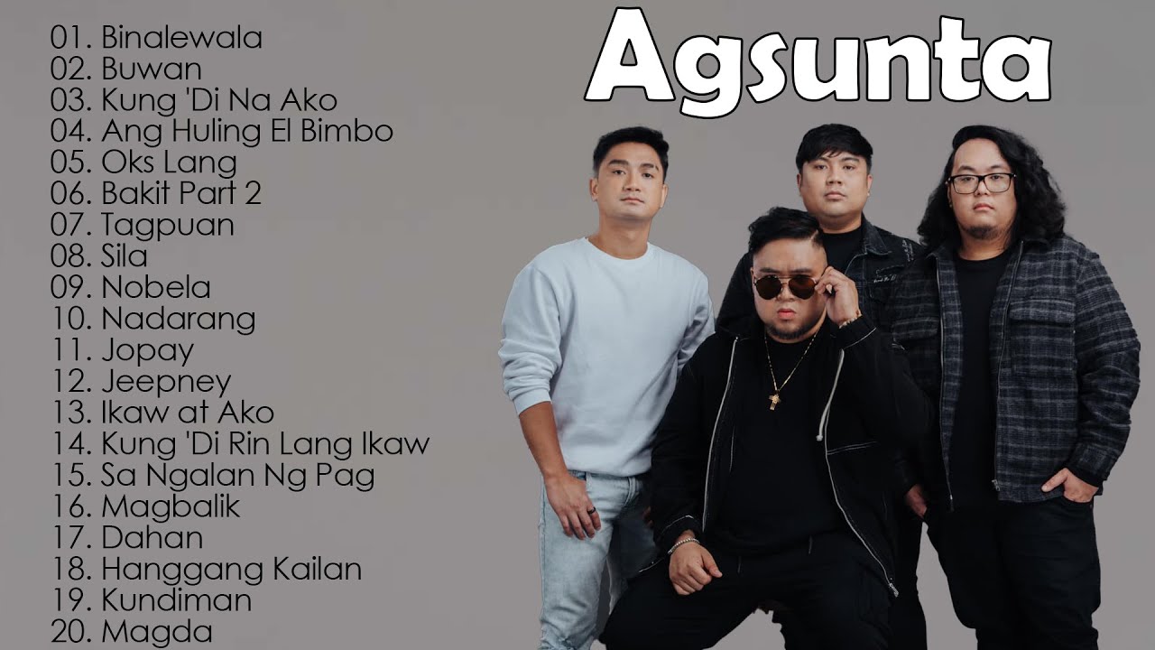Agsunta NonStop Best Cover Songs - Best of Agsunta 2023 - Full Album ...