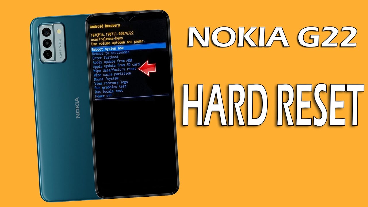 NOKIA G22 (TA-1528) HARD RESET/Remove Pattern Lock & Password ...
