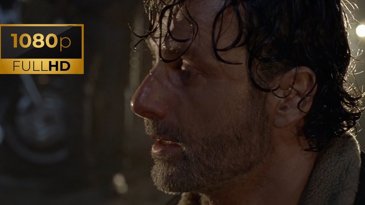 Pack scenes Rick Grimes sad season 7 1080P Full HD - YouTube