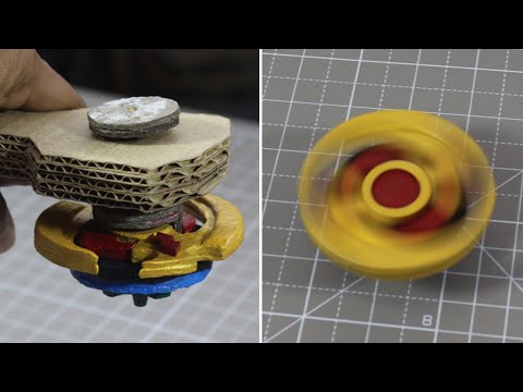 How to make Beyblade with Launcher Out of Cardboard