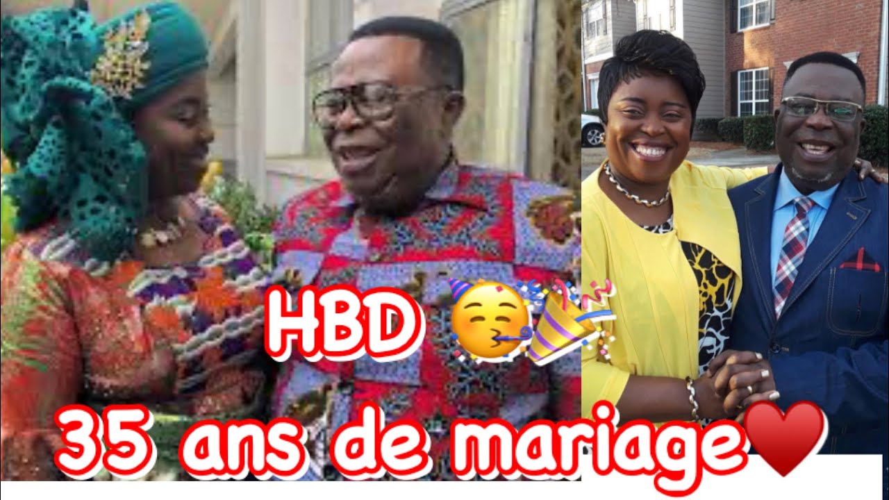 🎉HBD🥳 35 Ans DE MARIAGE AU COUPLE DE MAMA MICHELINE SHABANI♥️🔥 - YouTube