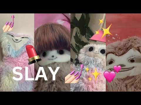 PUTTING FILTERS ON MY SLOTHS 💅🏻 💄slay - YouTube