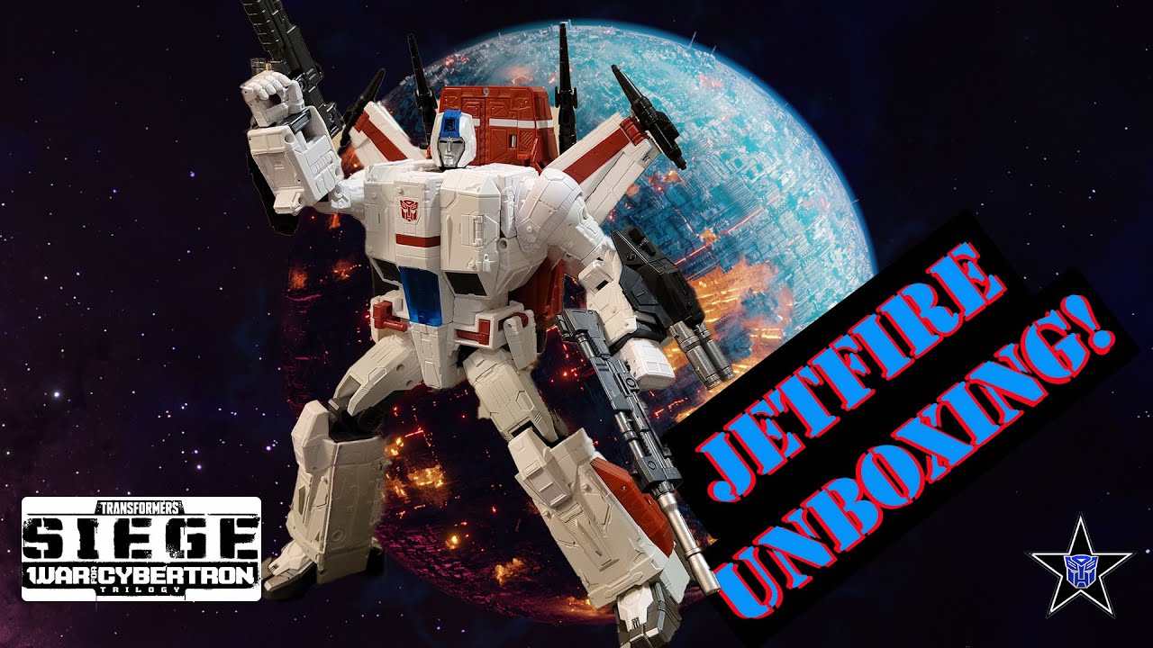 Transformers WFC: SIEGE Jetfire/Skyfire Unboxing! - YouTube