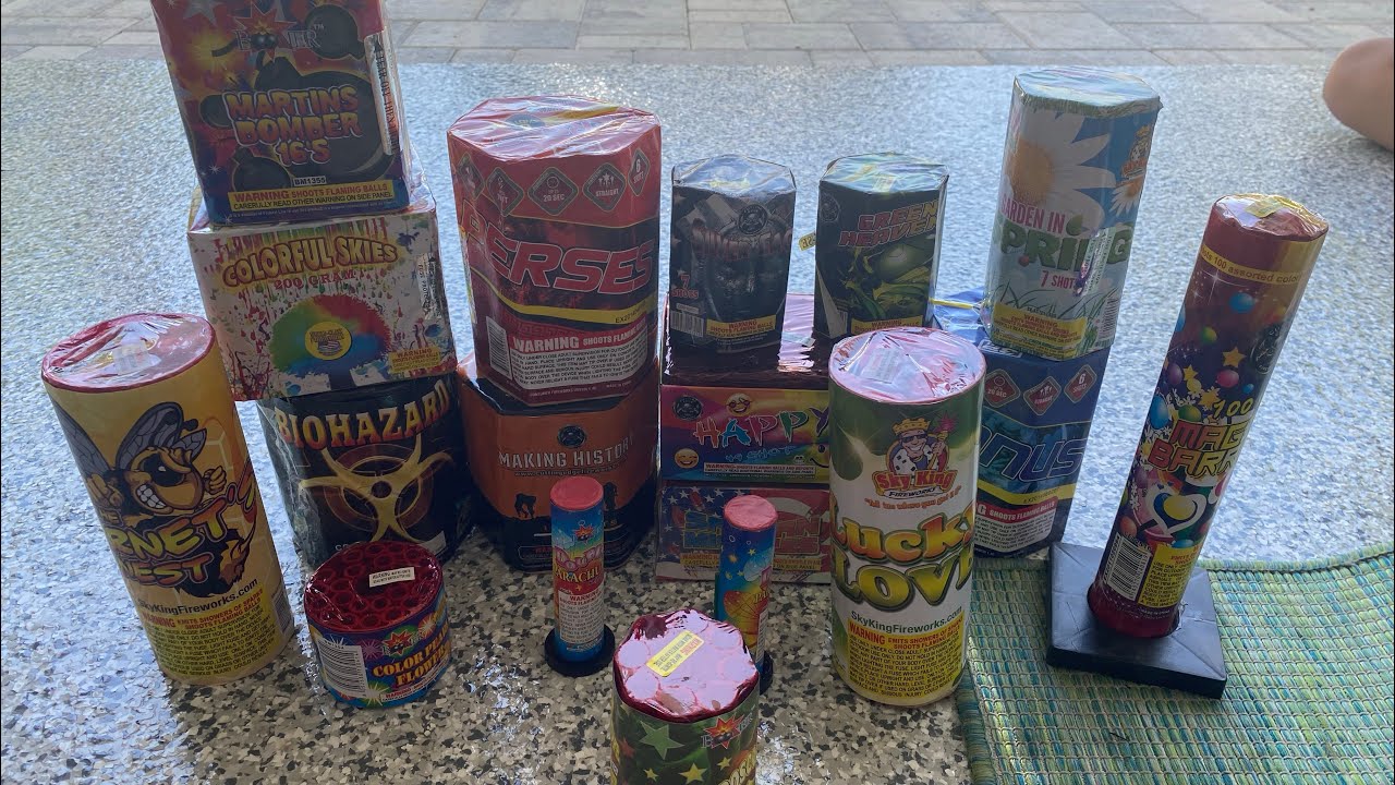 $250 firework assortment unboxing - YouTube
