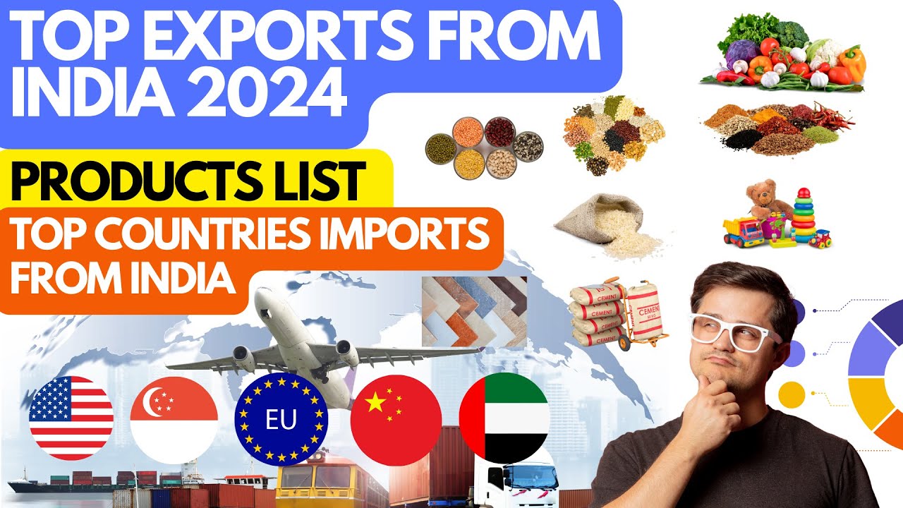 Top Export Products & Countries from India in 2024 | Key Markets ...