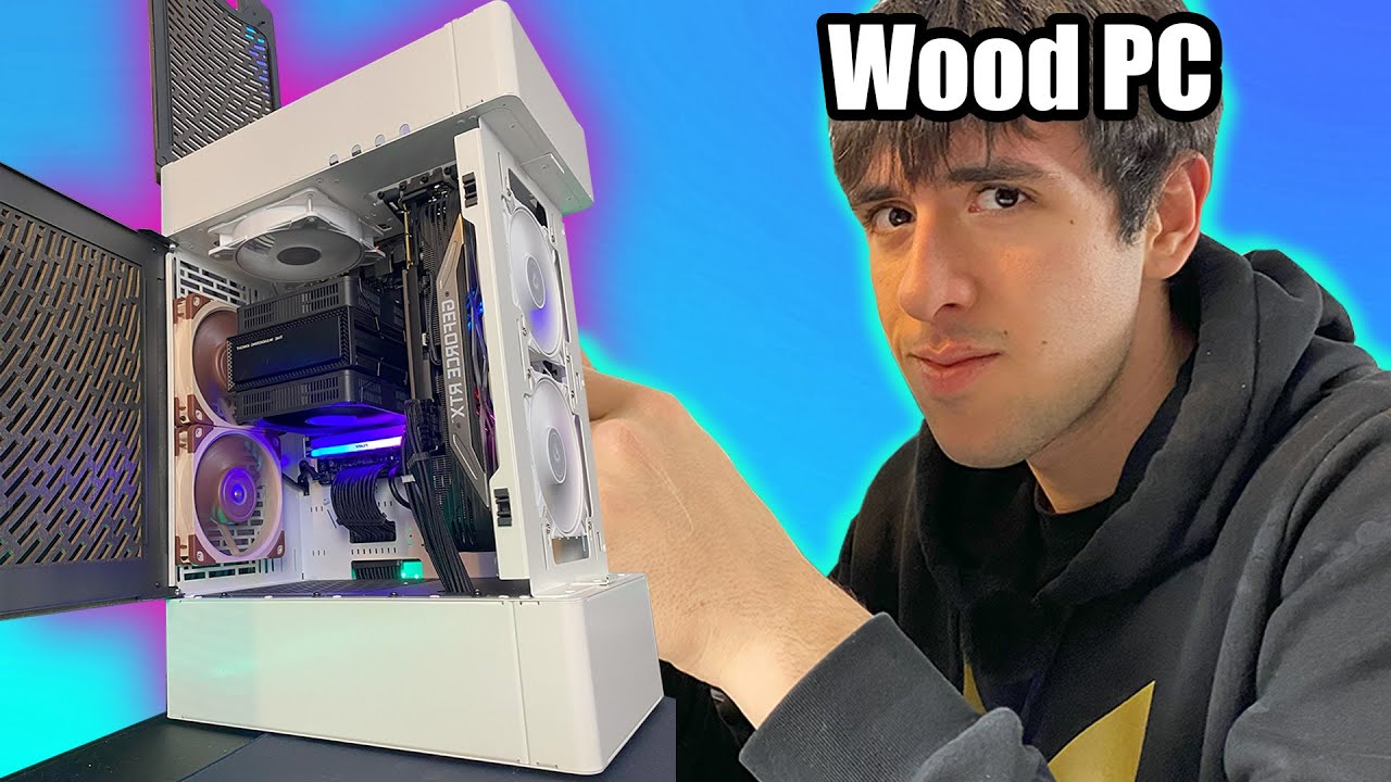 Will my Wooden Gaming PC catch on Fire? | CubeOR Kanto Build - YouTube