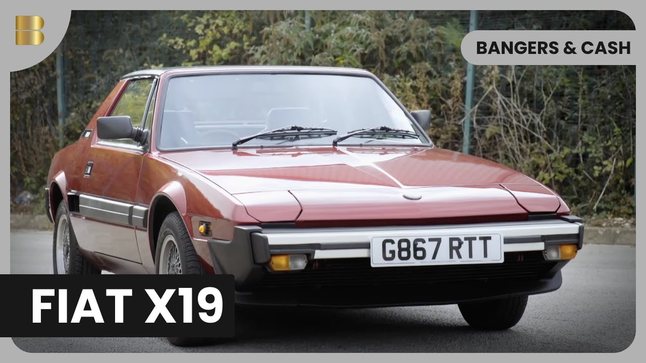 Rare Fiat X19 at Auction - Bangers & Cash - S03 EP06 - Car Show - YouTube