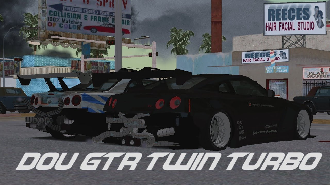 [SHARE] GTR R35 SAGARA KW X GTR R34 KEIZERZ || GTA SAN ANDREAS - YouTube