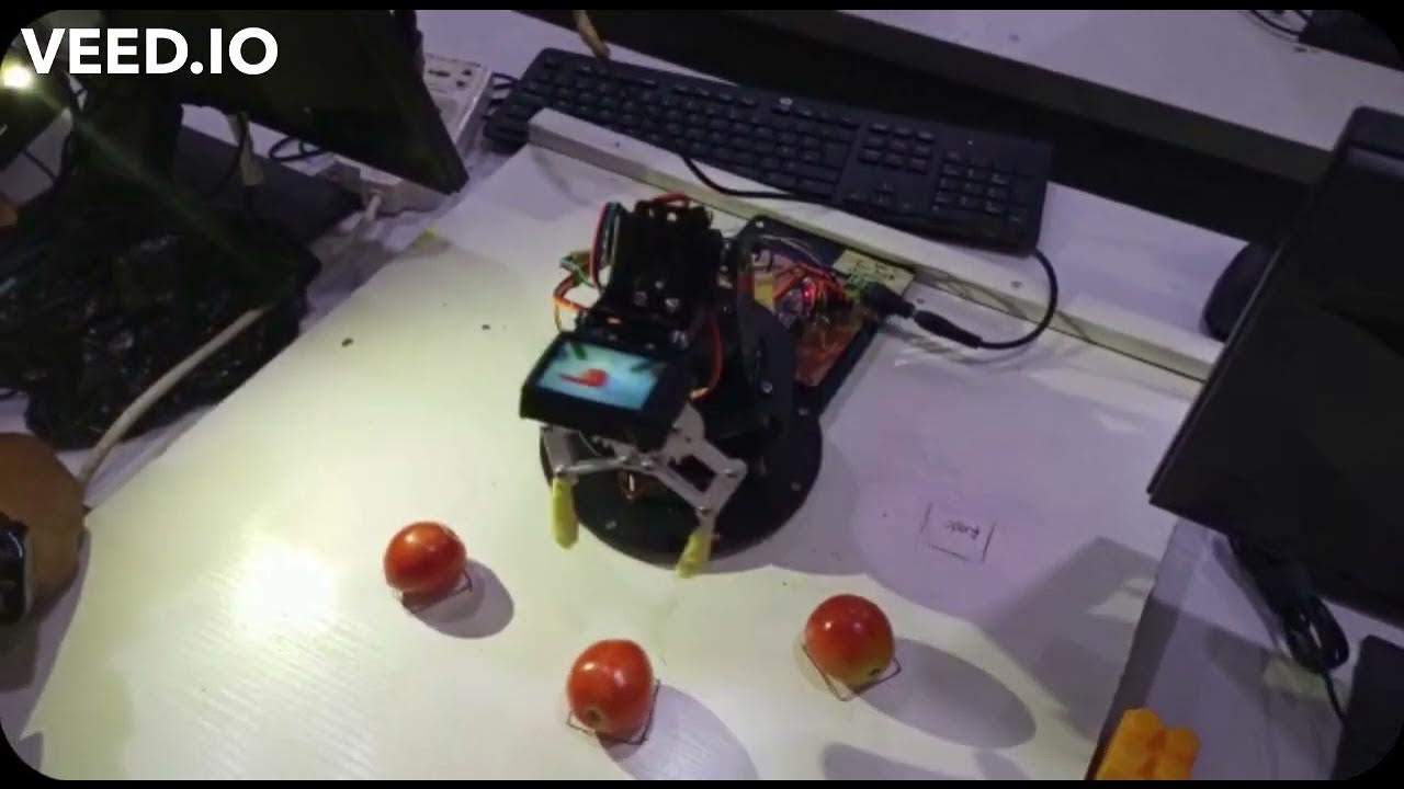 Smart Robotic Arm for both Soft and hard object using Huskylens. - YouTube