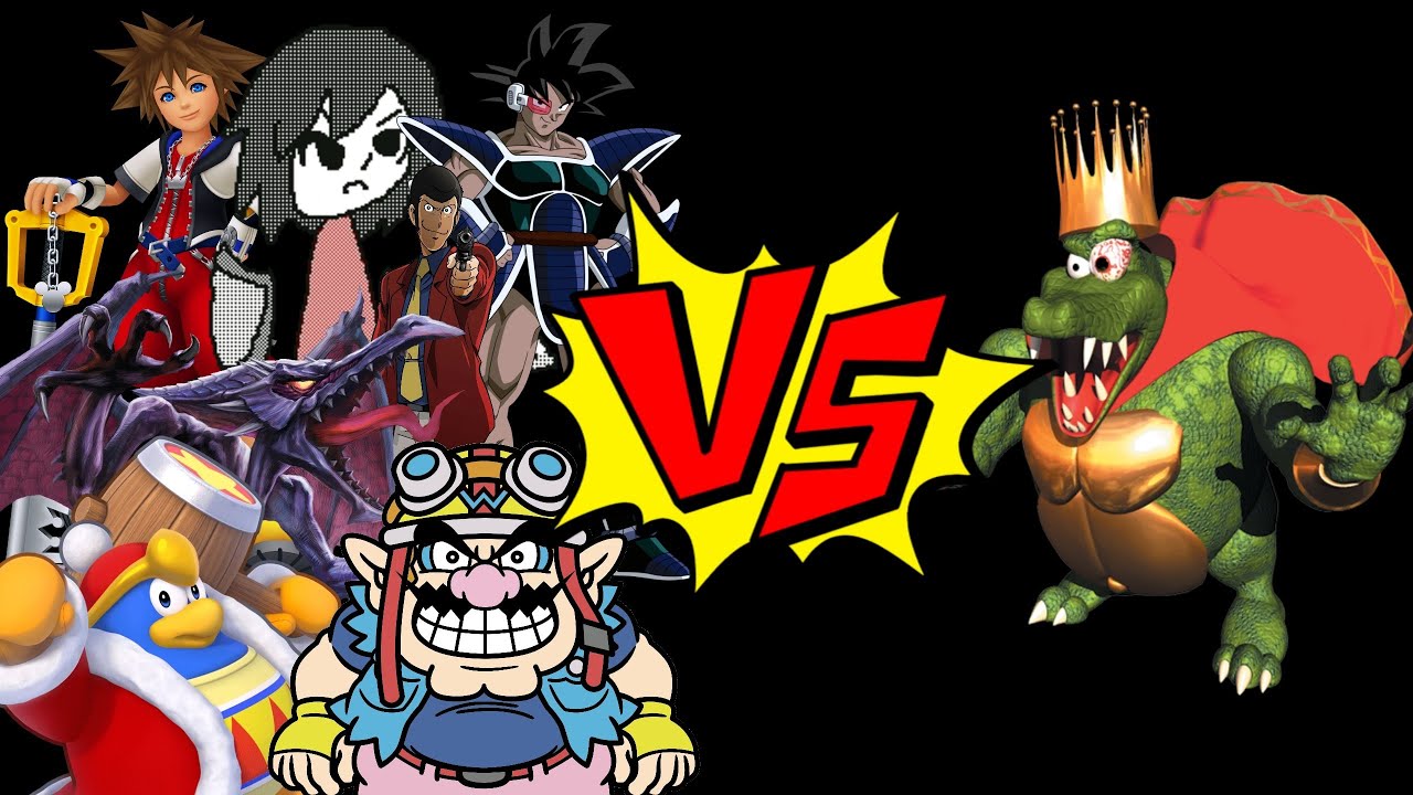 SUPER SMASH BROS ULTIMATE TEAM SORA VS KING K. ROOL BOSS - YouTube
