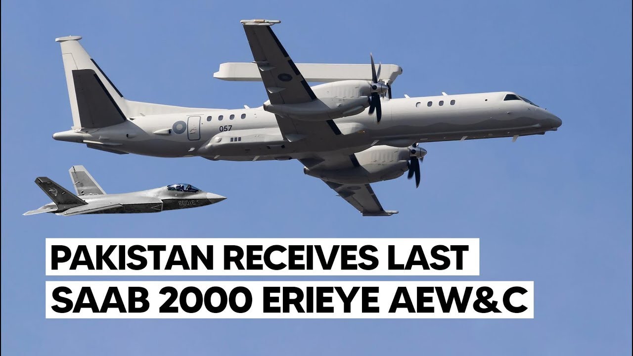 Pakistan's New Saad 2000 ERIEYE AWACS | NextGenTechie - YouTube