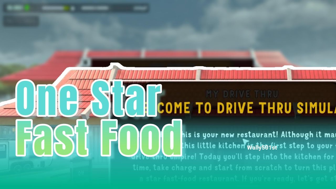 I Ran a 1 star Fast Food Restaurant - YouTube