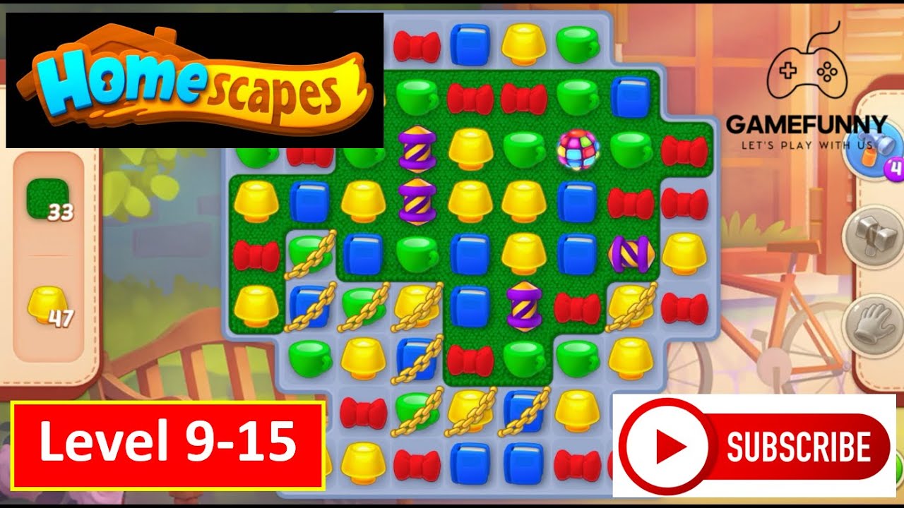 Homescapes part 2 (level 9-15) - YouTube