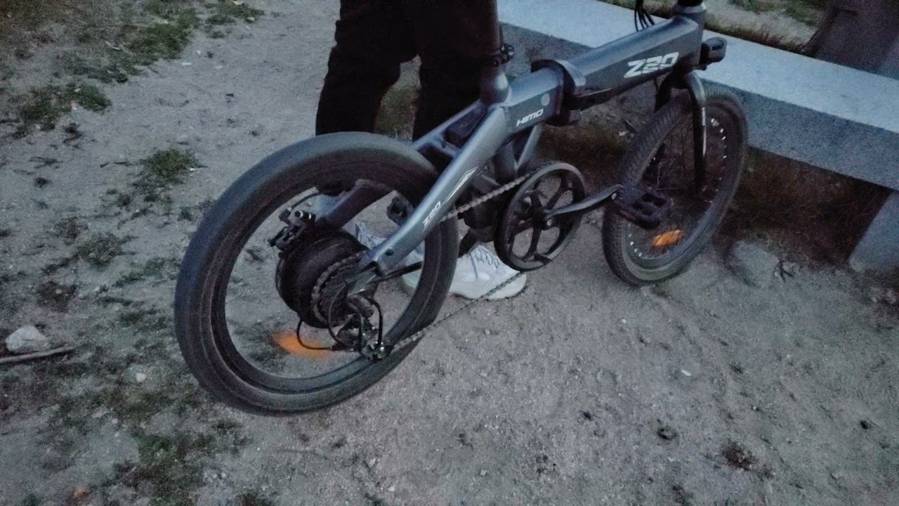 Himo Z20 rear wheel hub friction - YouTube