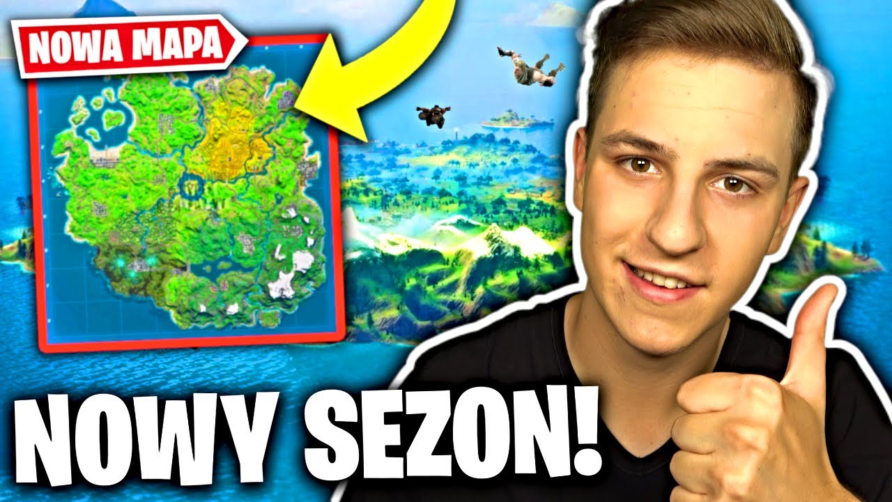 NOWY SEZON 1 i NOWA MAPA w FORTNITE Battle Royale - YouTube