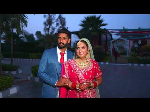 Navjot kaur brar weds manjinder singh gill best punabi wedding highlight|| patto hira singh ...