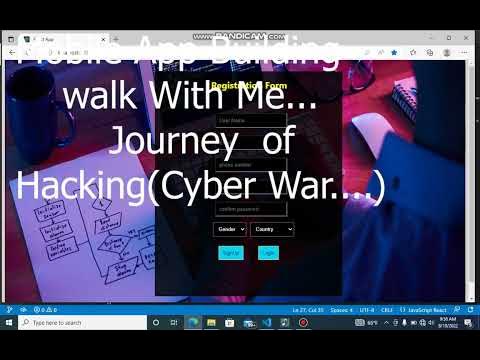 Animated React Sign Up Form - YouTube
