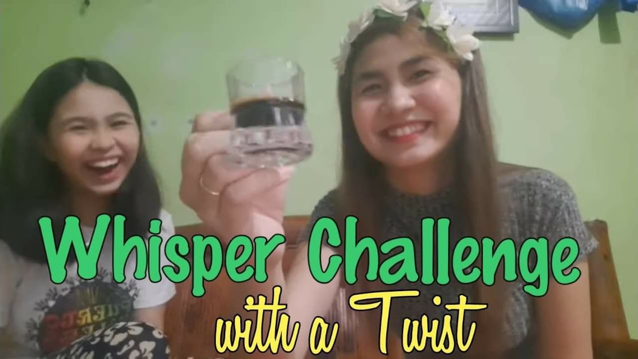 Whisper Challenge Ala Pinoy Henyo with a Twist! #WhisperChallenge - YouTube