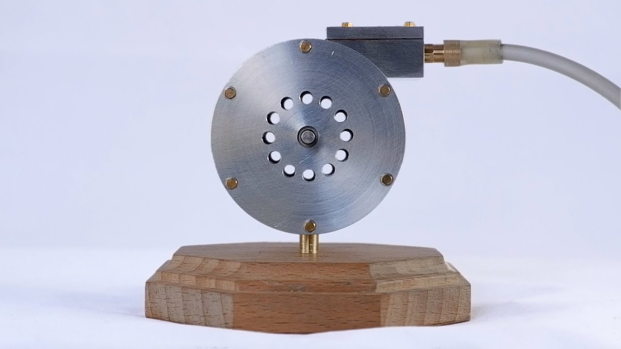 Micro Tesla Turbine - YouTube