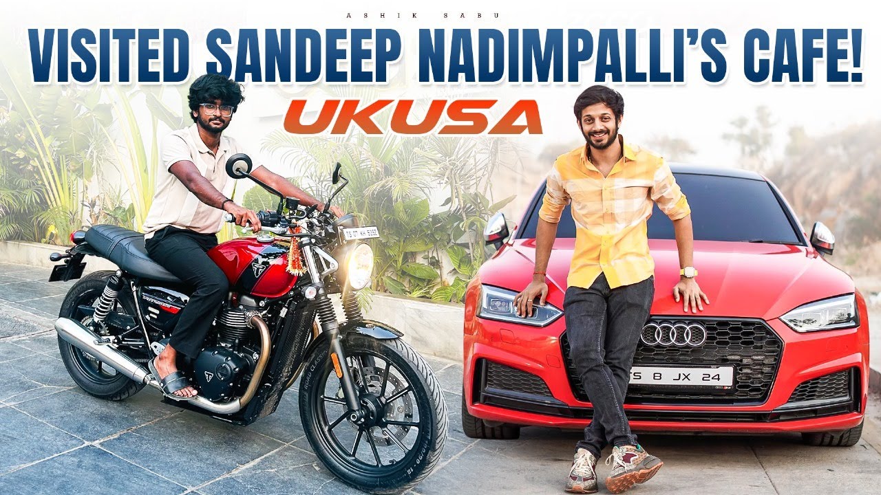 VISITED @SandeepNadimpalli UKUSA CAFE | TELUGU VLOG | SABUSPEC | ASHIK ...