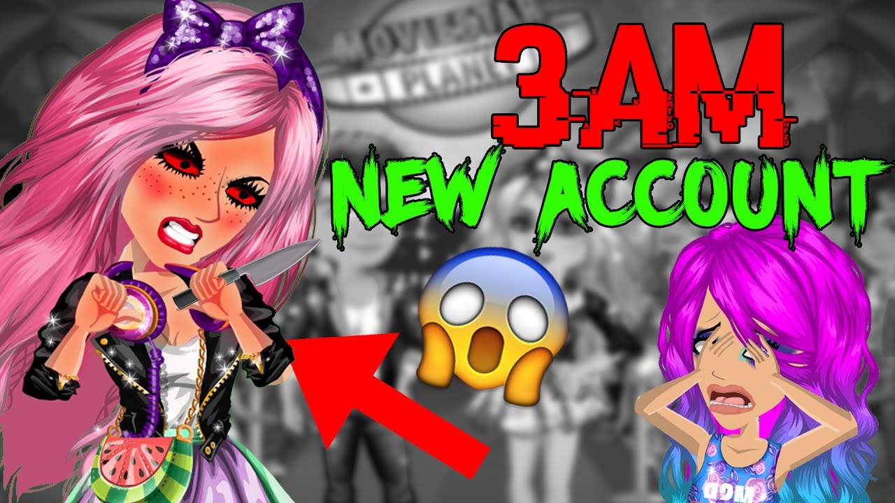 MAKING A MSP ACCOUNT AT 3AM! OMG SO SCARY!! - YouTube