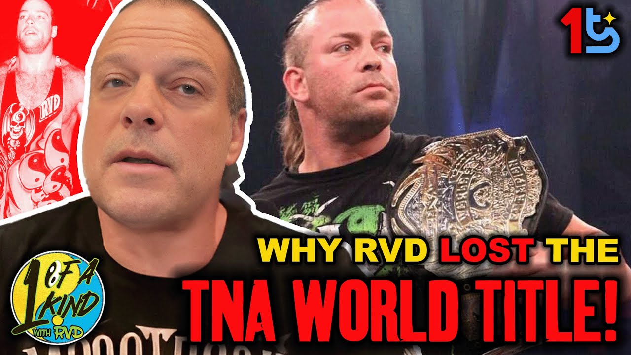 Rob Van Dam Details WHY He Dropped The TNA World Title! - YouTube