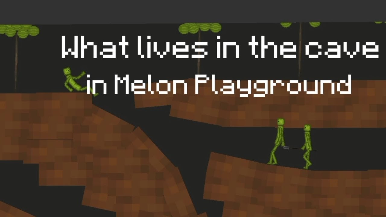 What lives in the Cave || in {Melon Playground} - YouTube