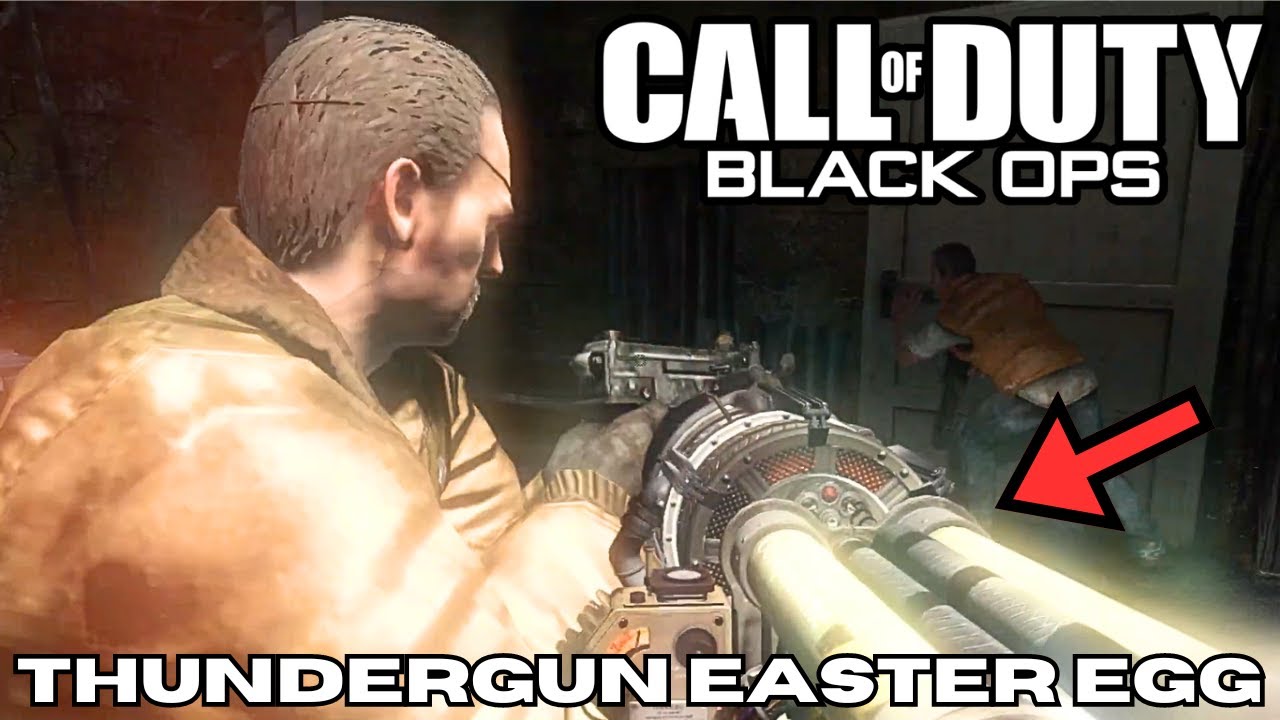 Thundergun Easter Egg | Call of Duty Black Ops Gameplay 2024 Guide (No ...