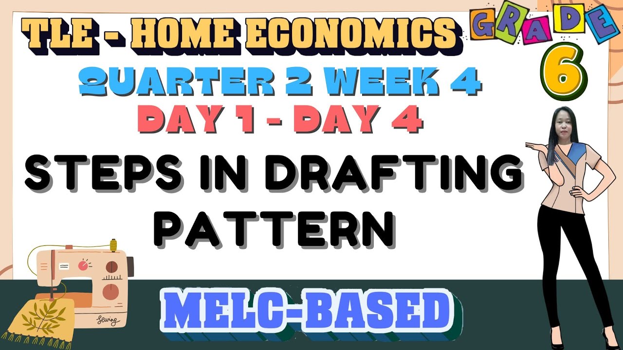 GRADE 6 TLE-HOME ECONOMICS 6 QUARTER 2 WEEK 4 // STEPS IN DRAFTING ...