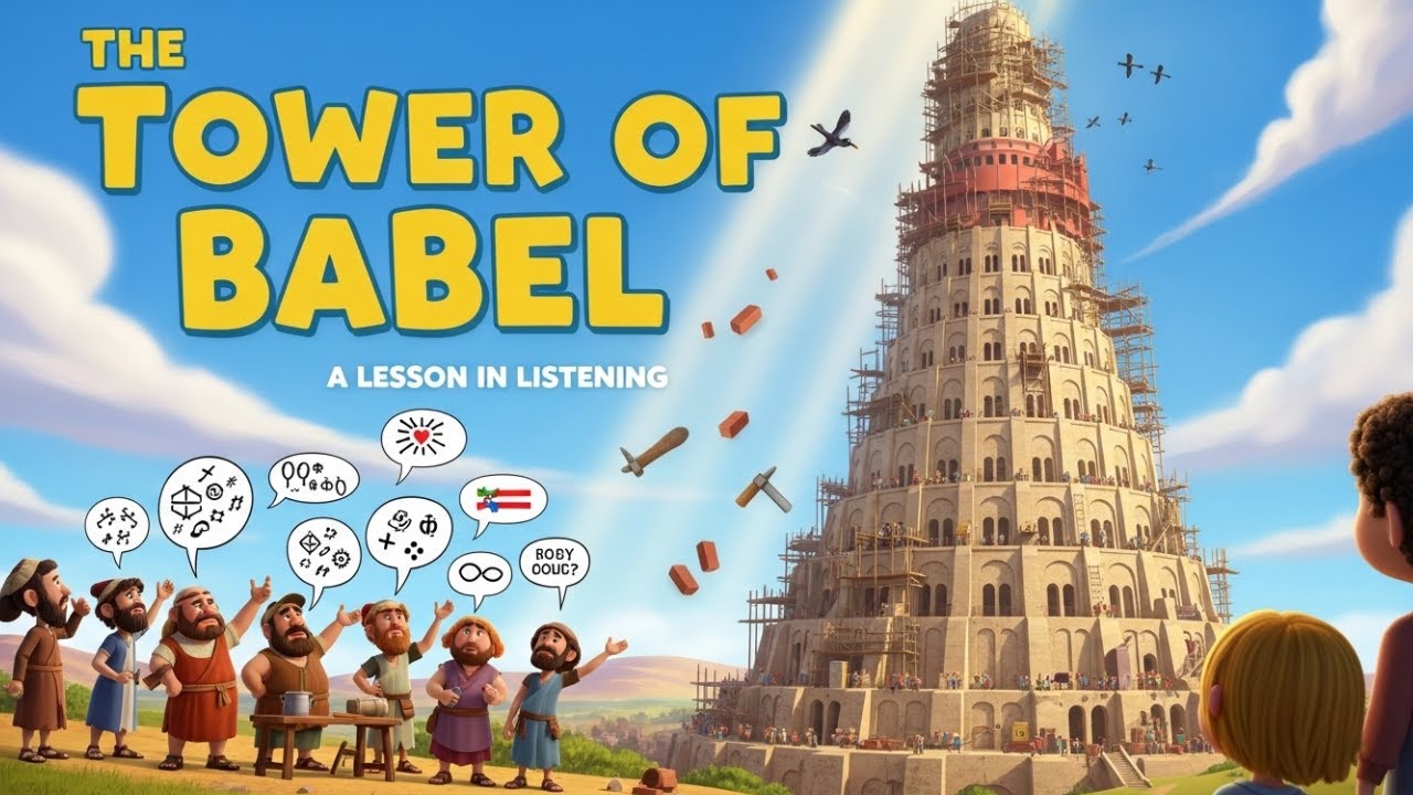 The Tower of Babel - Listening to God – Animated Bible Lesson - YouTube