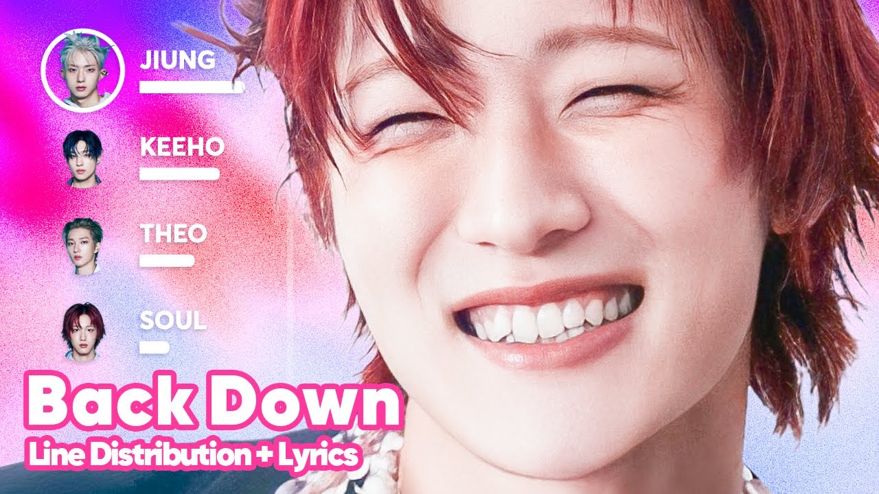 P1Harmony - Back Down (Line Distribution + Lyrics Karaoke) PATREON ...