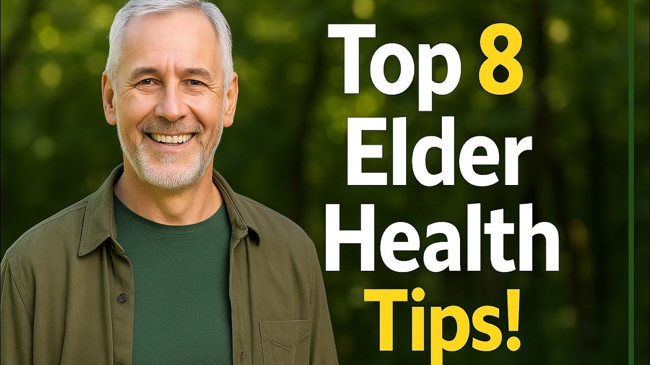 Top 8 Health Tips Every Elder Should Know | Healthy Aging Made Simple ...