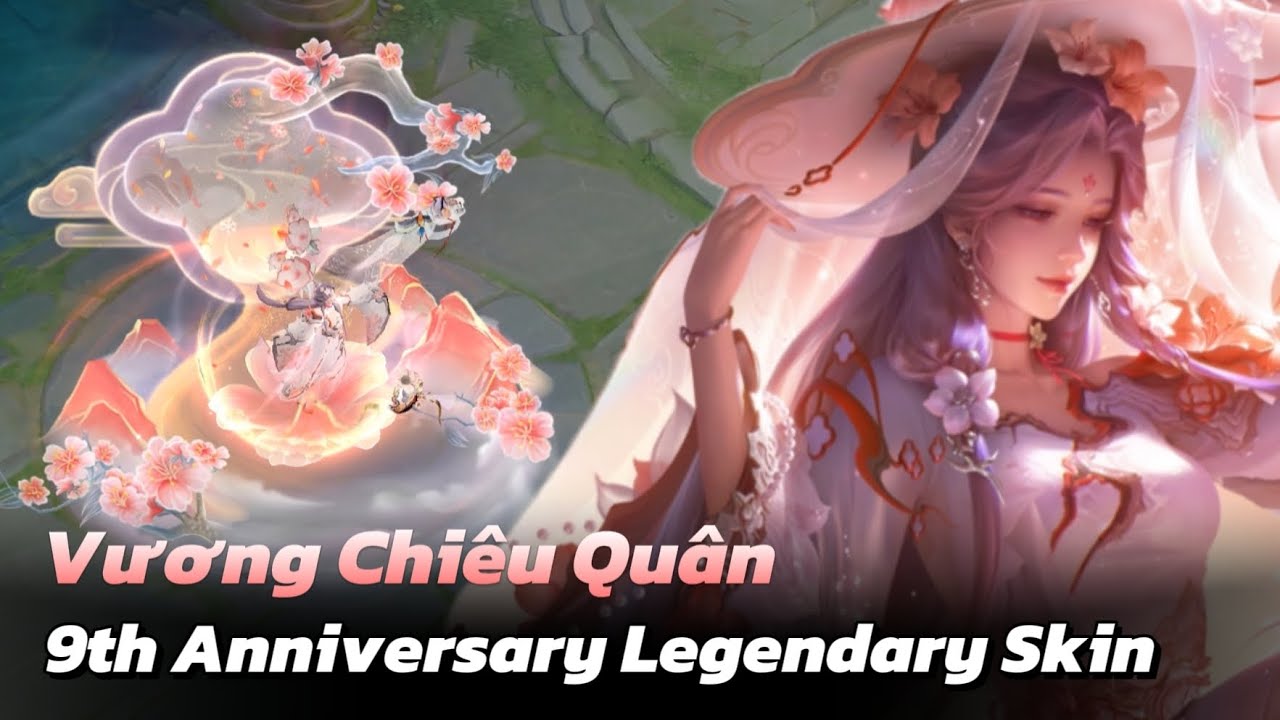 [ Honor Of Kings ] Zhaojun - 9th Anniversary Legendary Skin (Vương ...