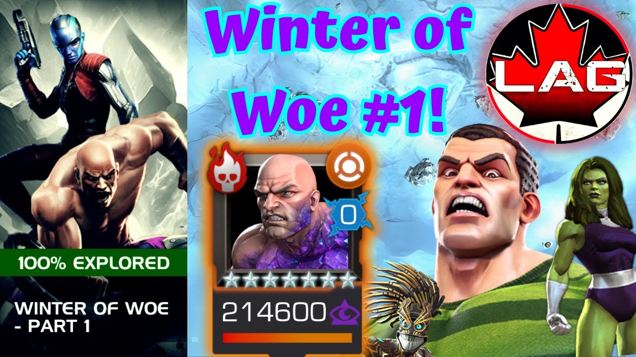 Winter of Woe Week #1 Absurd Absorbing Man Boss! Objective Solo ...