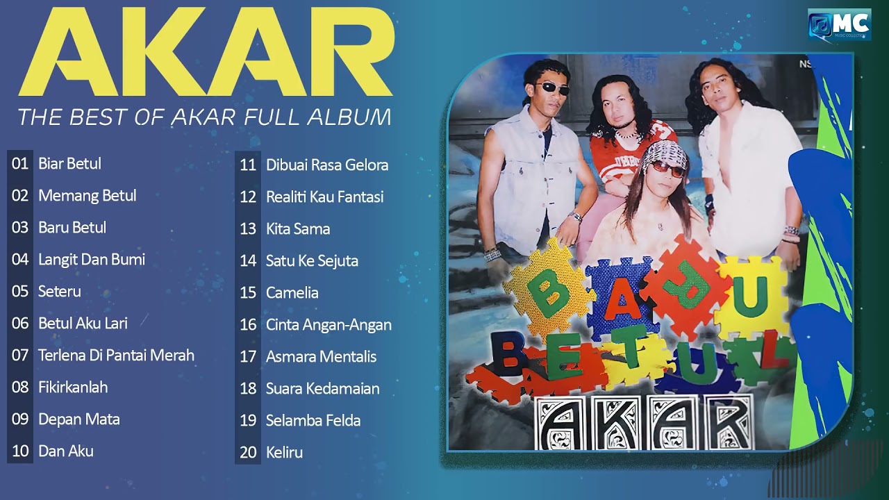 AKar Full Album Lagu Slow Rock Malaysia 90an Terbaik Oleh AKAR The Best ...