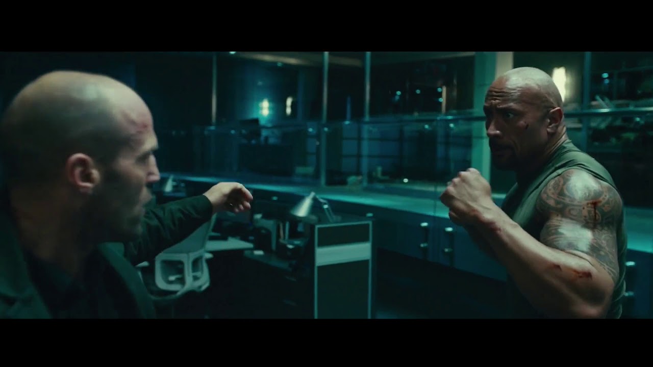 fast & Furious 7- Hobbs meets Shaw first time - YouTube