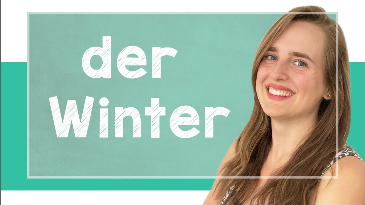 German for Beginners: Winter Vocabulary - A1 - YouTube