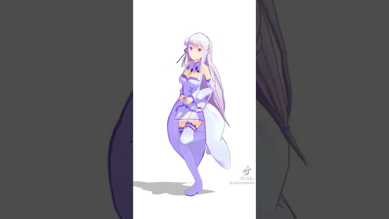 Emilia Dancing Tik Tok Meme Youtube